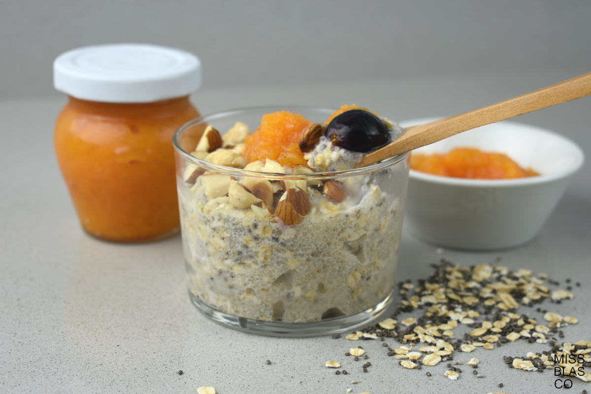 Oat, Psyllium, and Chia Pudding - RECIPE - MISS BLASCO