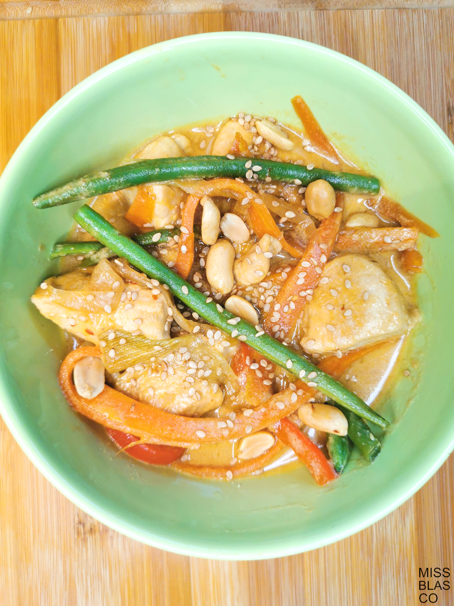 Easy Red Curry Chicken - RECIPE - MISS BLASCO